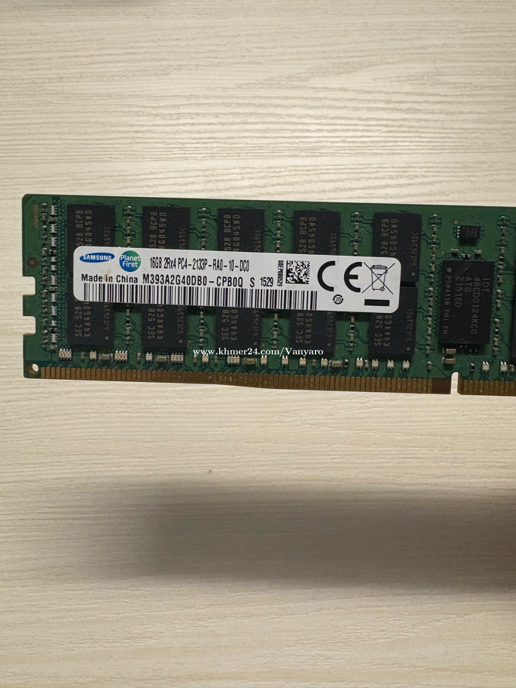 Samsung DDR4 ECC Ram 32GB (16x2) price $35.00 in Boeng Kak Pir, Tuol ...