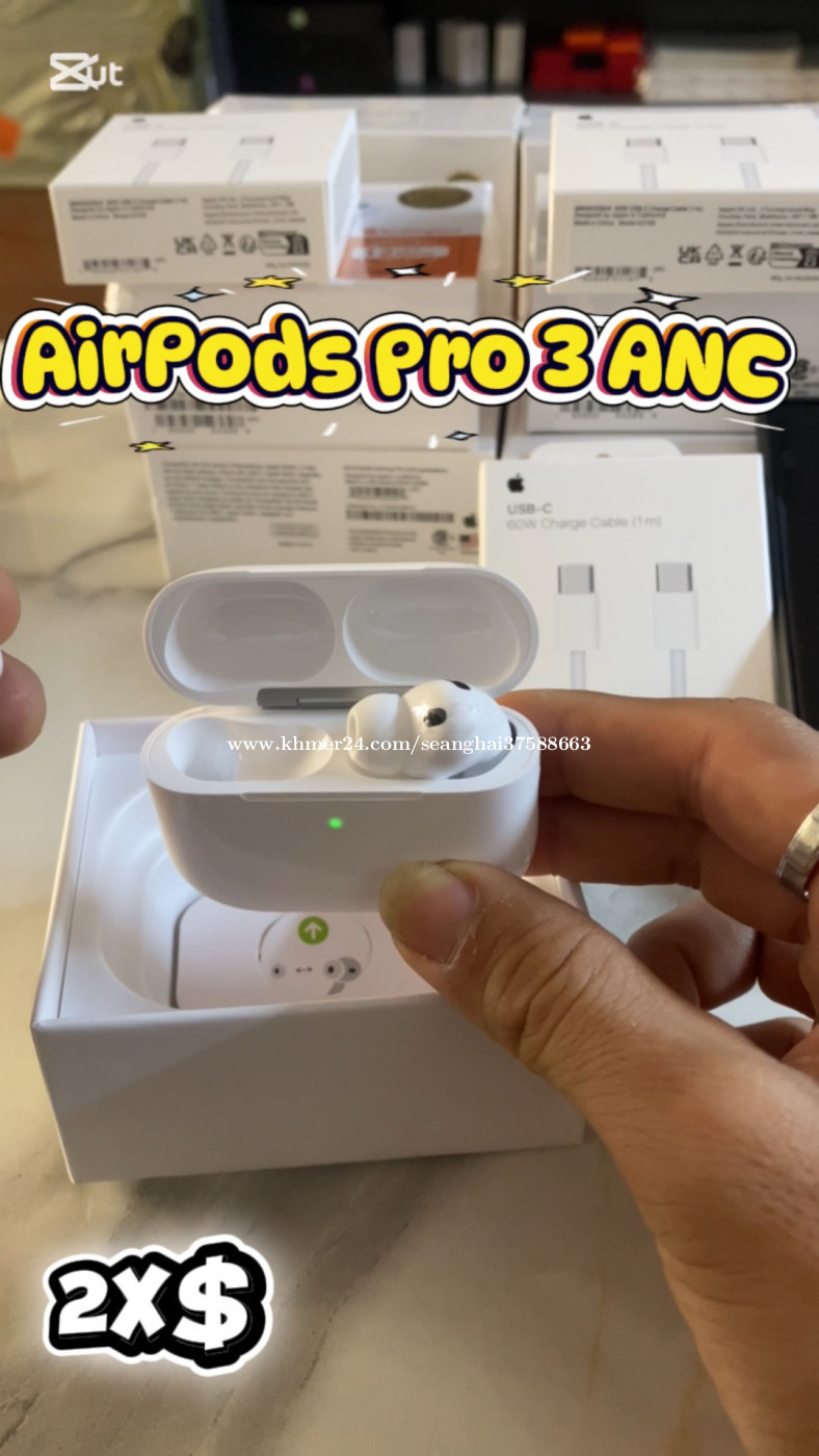 AirPods Pro 2 ANC price $16 in Phnom Penh Thmei, Saensokh, Phnom Penh, Cambodia - SEANG HAI ...