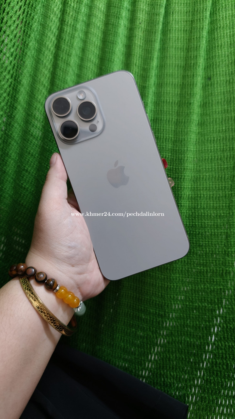 iPhone 15 Pro max secondhand price $800.00 in Tuek L'ak Pir, Tuol Kouk ...