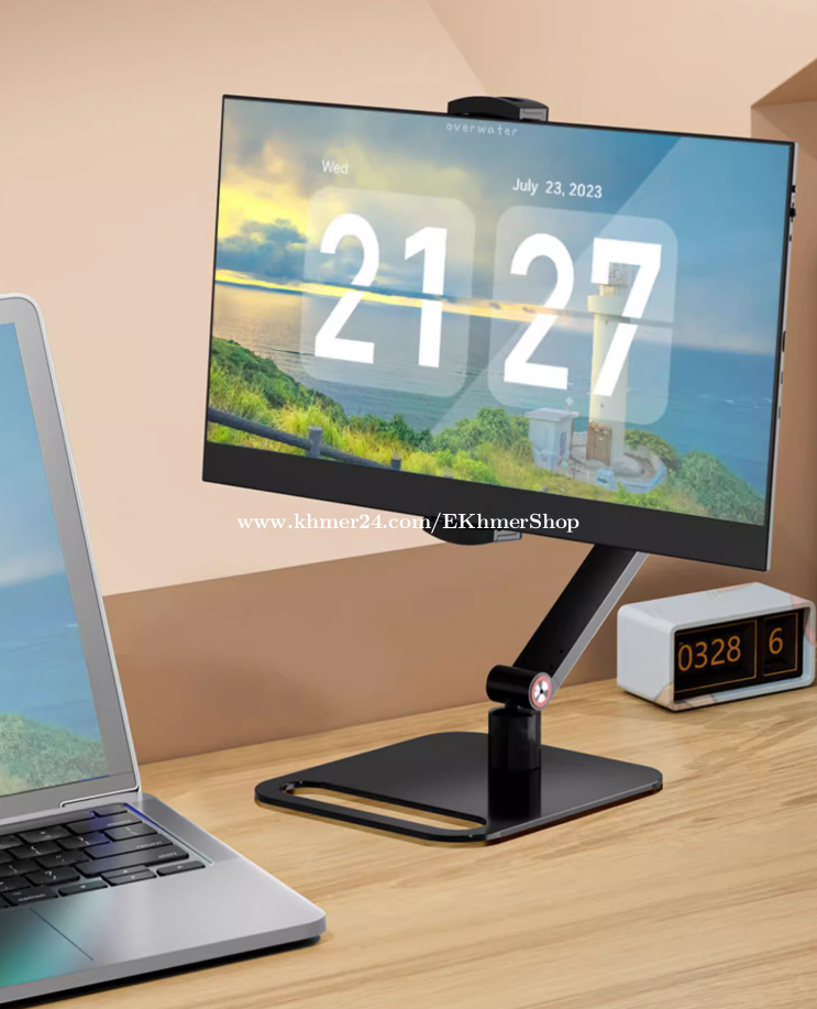 Portable screen stand for monitors, laptops, secondary screen expansion ...