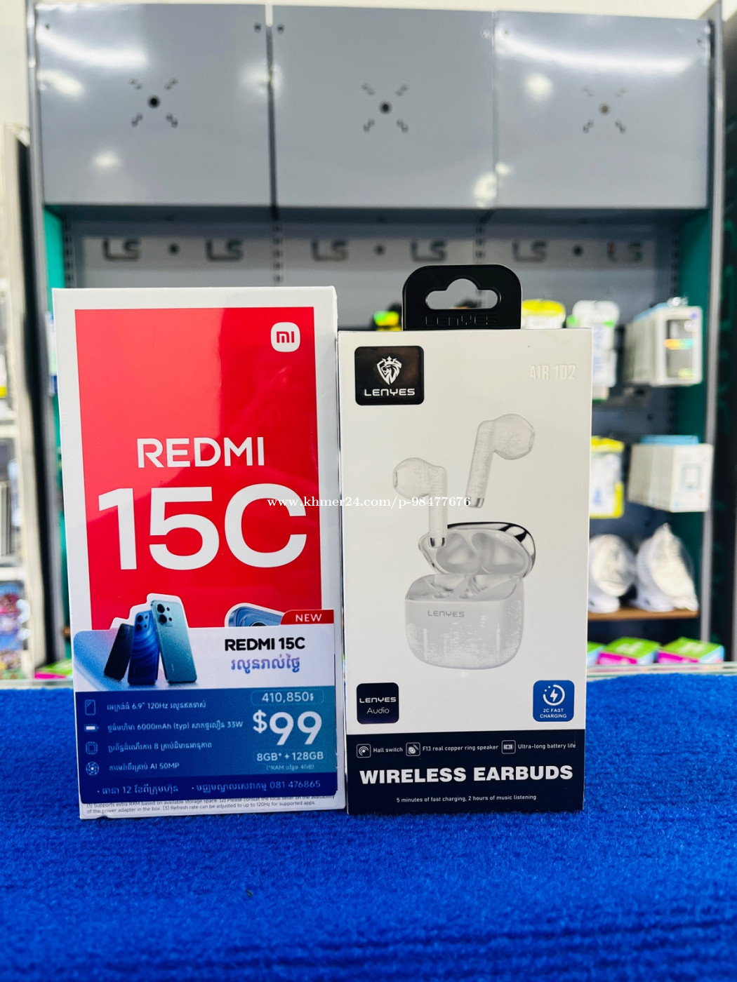 REDMI 15C price $99.00 in Mittakpheap, Prampir Meakkakra, Phnom Penh ...