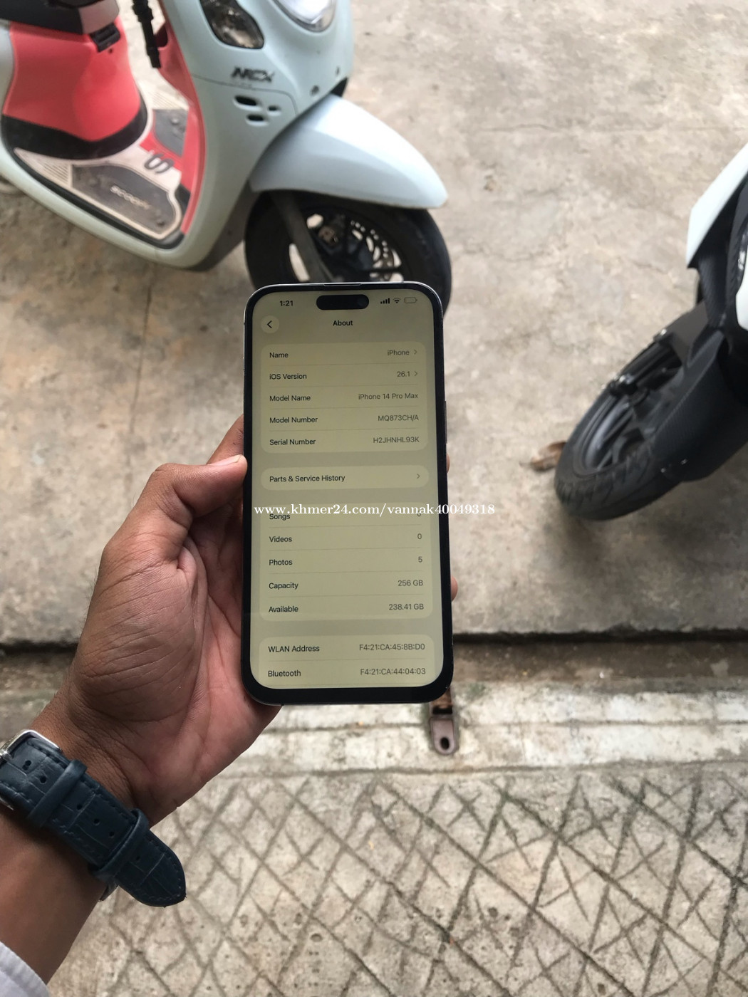 14pro Max CH sim 2 256G អត់ស្គេន អេក្រង Gx 398$ price $398.00 in Phnom Penh Thmei, Saensokh ...