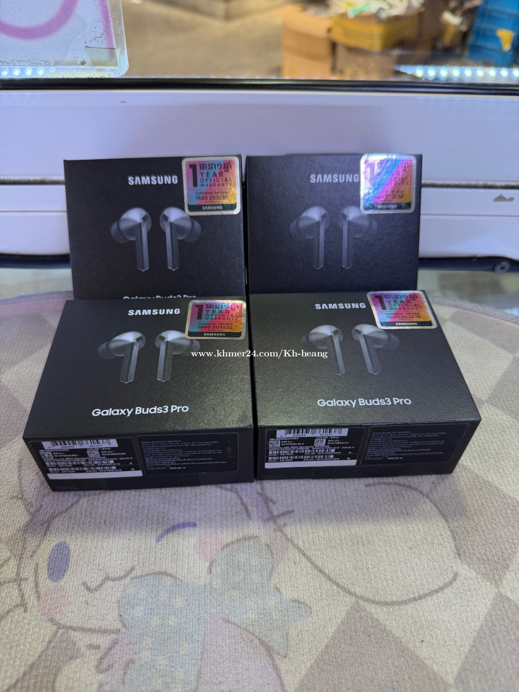 Samsung buds 3pro new box price $170.00 in Phsar Daeum Kor, Tuol Kouk, Phnom Penh, Cambodia ...