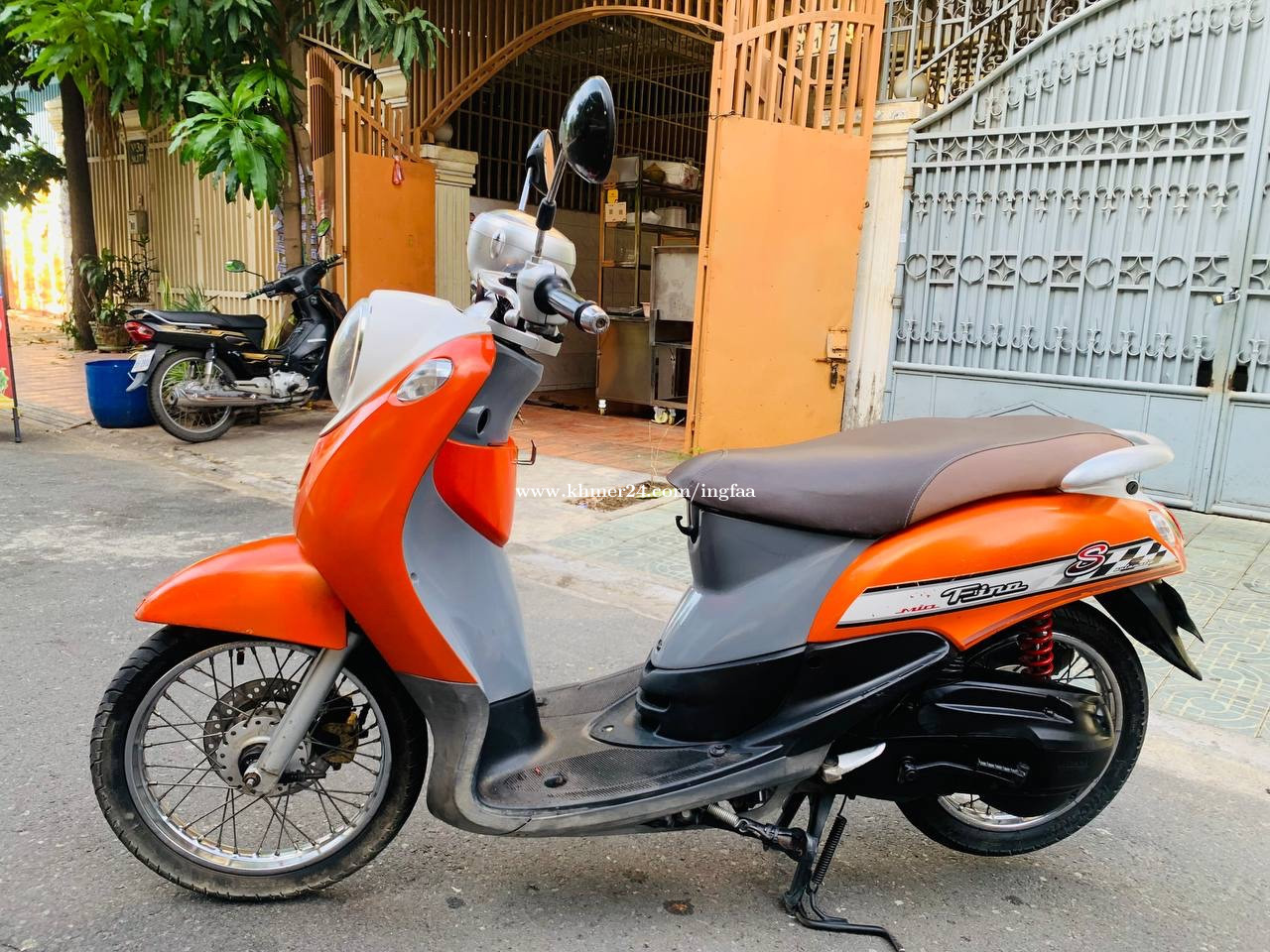 Yamaha Fino,115cc,2007,from Japan Have ID cards 🪪 price $430.00 in Tuol ...