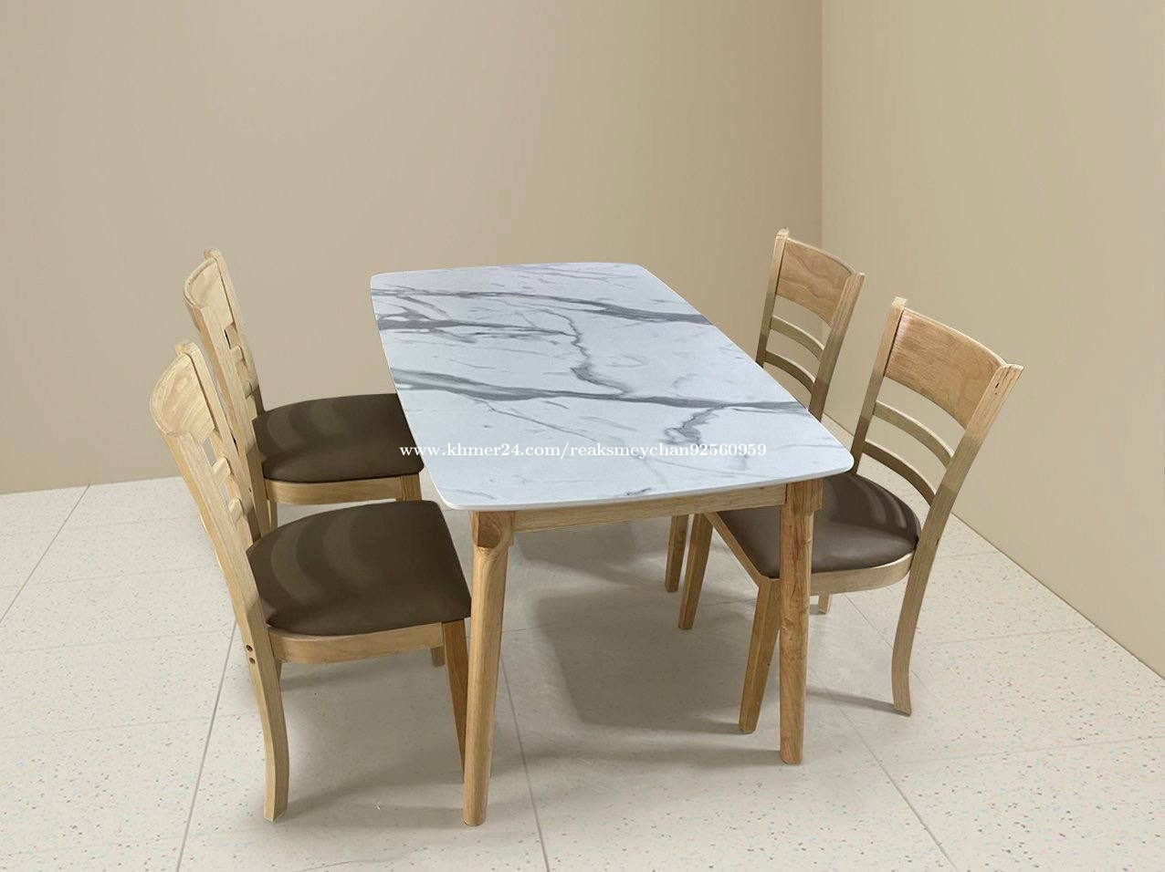 Dining Table set price $135.00 in Chaom Chau 1, Por Senchey, Phnom Penh ...