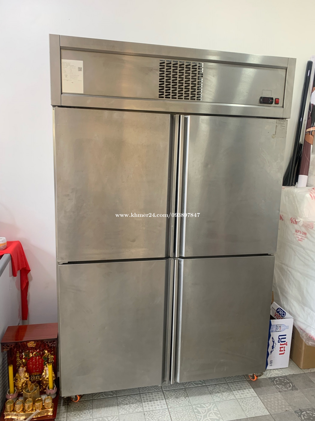 ទូរត្រជាក់ទ្វារបួន។ លក់ចេញ ព្រោះទីតាំងចង្អៀត។ price $550.00 in Ruessei ...