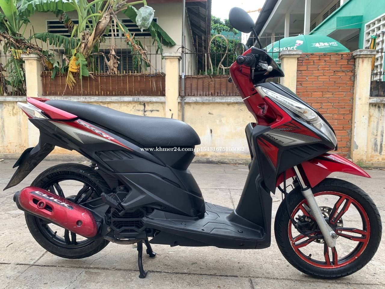 For sale 2nd hand Honda click FI 125cc. No ID price $420.00 in Boeng ...