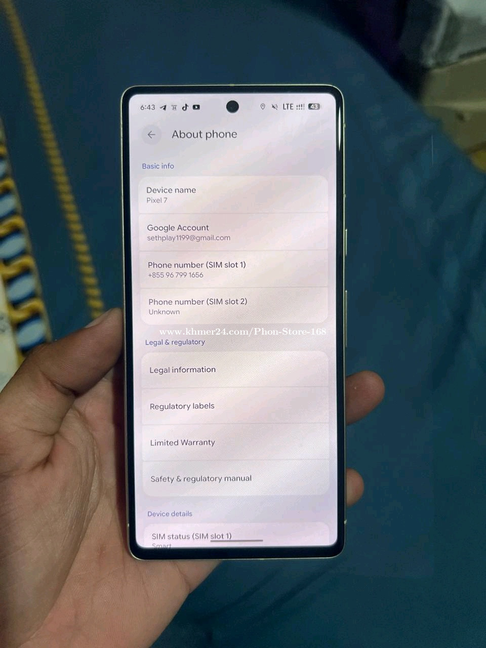 Google Pixel 7 USA price $155.00 in Preaek Lieb, Chrouy Changva, Phnom ...