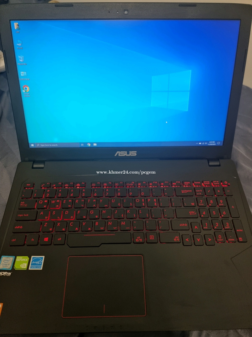Asus GL Gaming Laptop price $240.00 in Tuek L'ak Bei, Tuol Kouk, Phnom ...