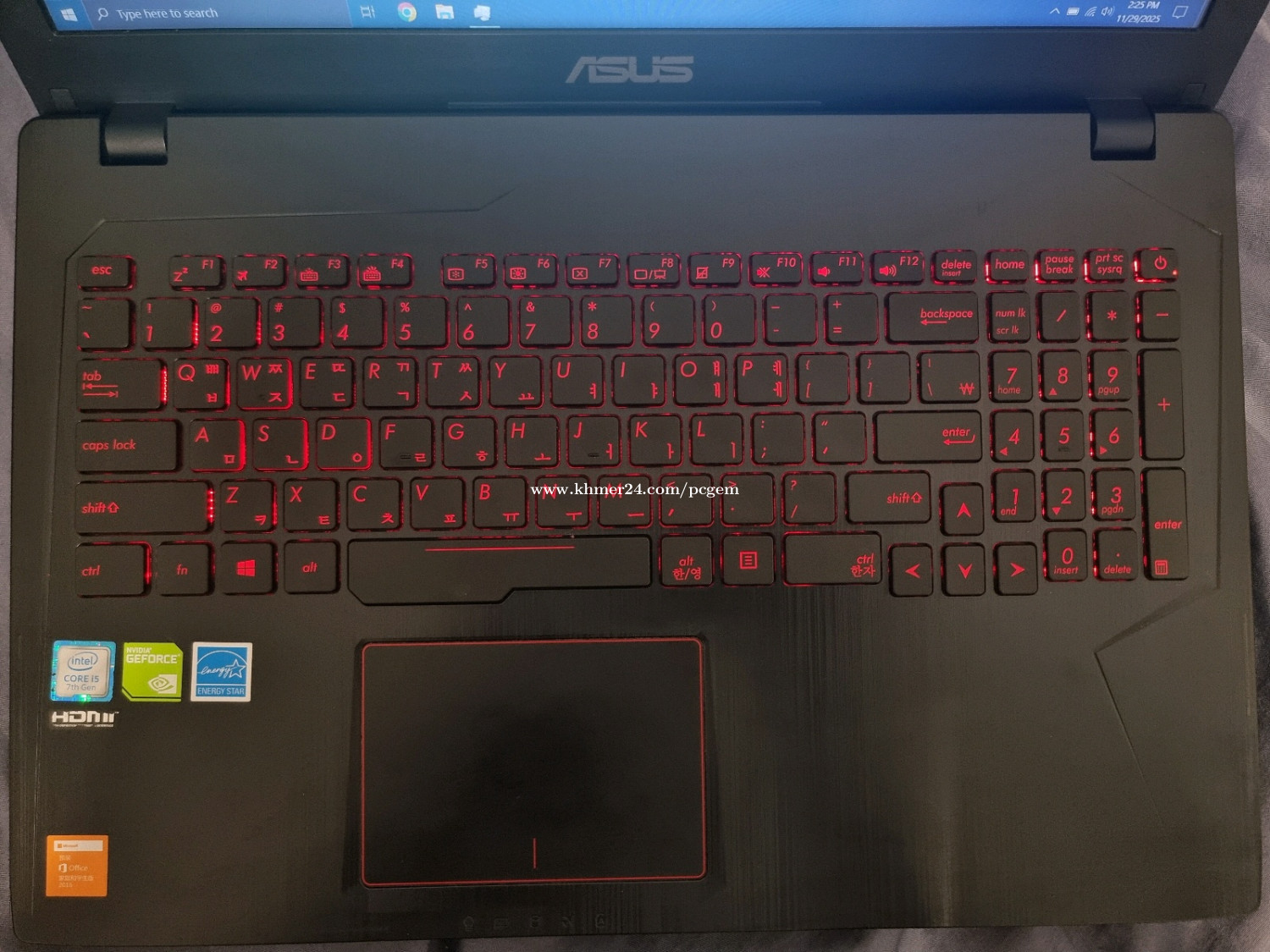 Asus GL Gaming Laptop price $240.00 in Tuek L'ak Bei, Tuol Kouk, Phnom ...
