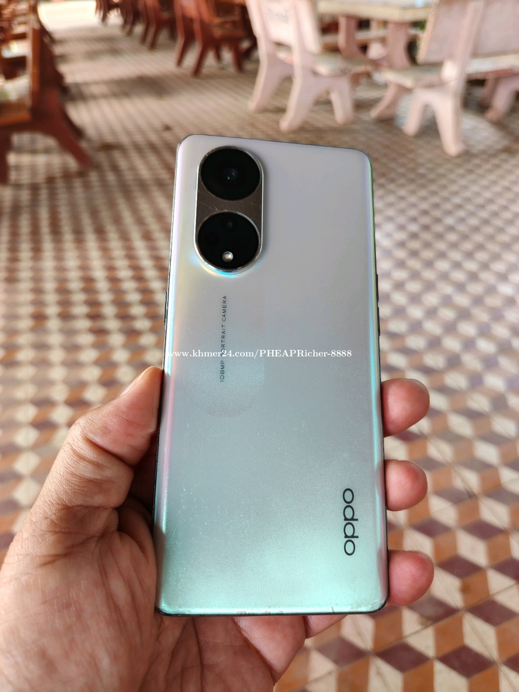 Oppo reno 8T 5g Ram8g/128g sim2 globle price $118.00 in Ta Khmau, Krong ...
