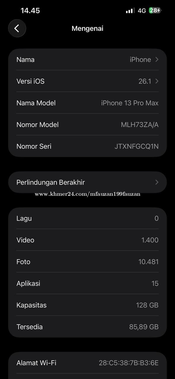 IPHONE 13 PROMAX CODE ZA CAN USE 2 SIM price $440.00 in Sangkat Bei ...