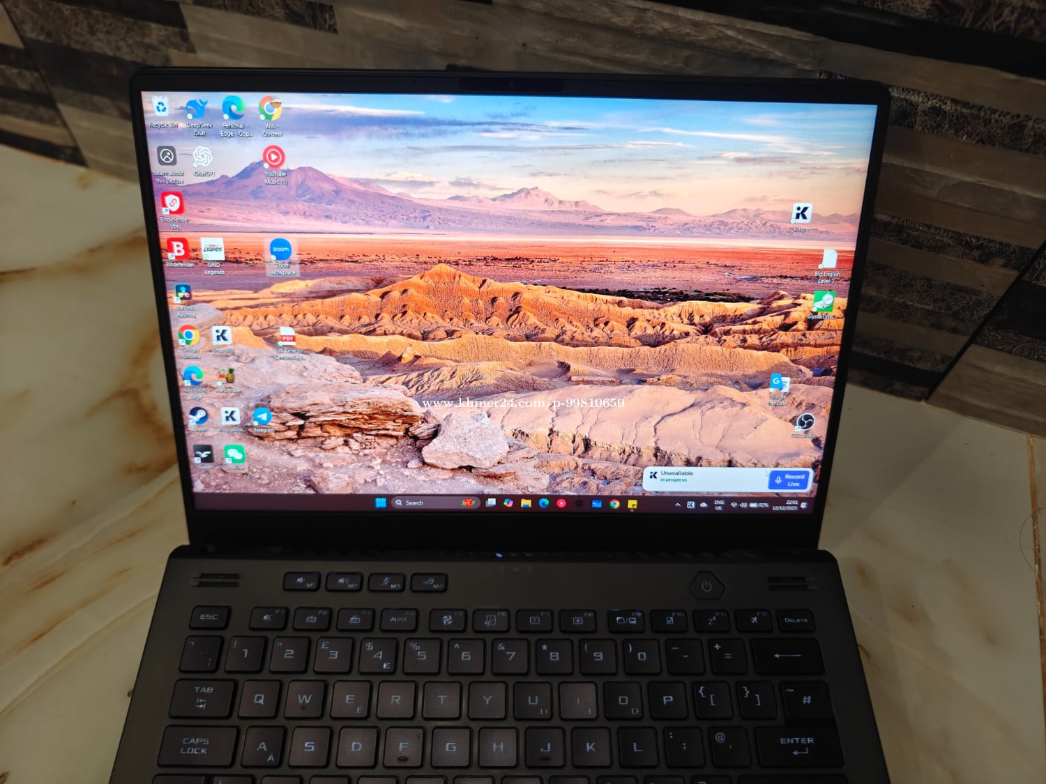 Asus Rog Zephyrus G14 24gb Ram price $750.00 in Chreav, Krong Siem Reab ...