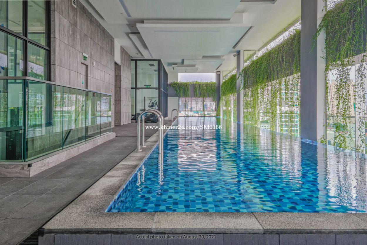 Condo with Swimming pool for rent in BKK1 near BKK market price $450.00 ...