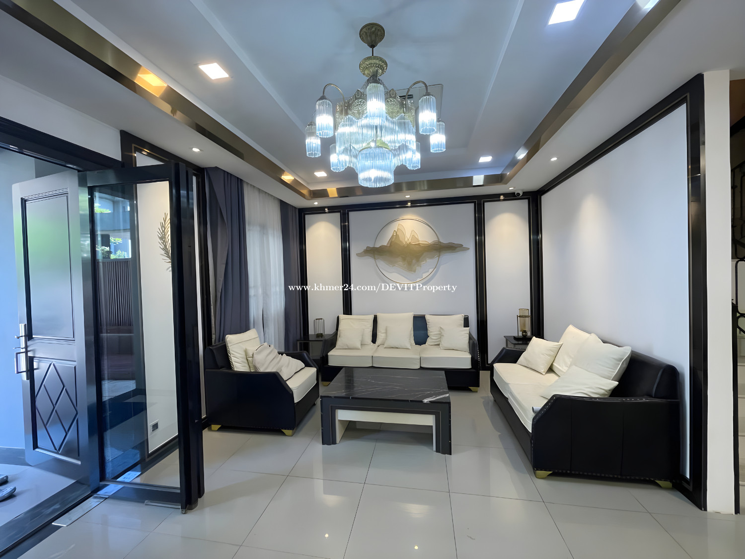 𝐅𝐨𝐫 𝐑𝐞𝐧𝐭: 4 BR Villa - Borey Chip Mong 271, Near Mega Mall 271 price $2700.00 in Chak Angrae Leu ...