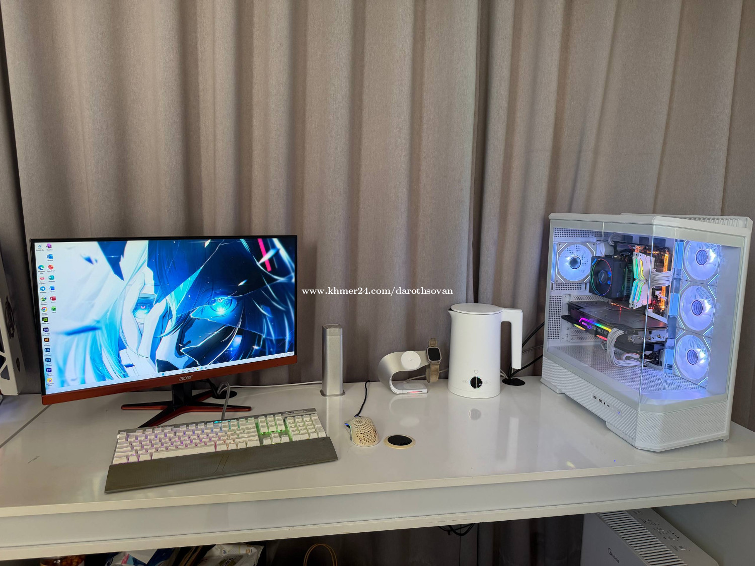 Gaming PC (Ryzen 7 3700X + Geforce RTX 2070 Super) (PC + Monitor ...