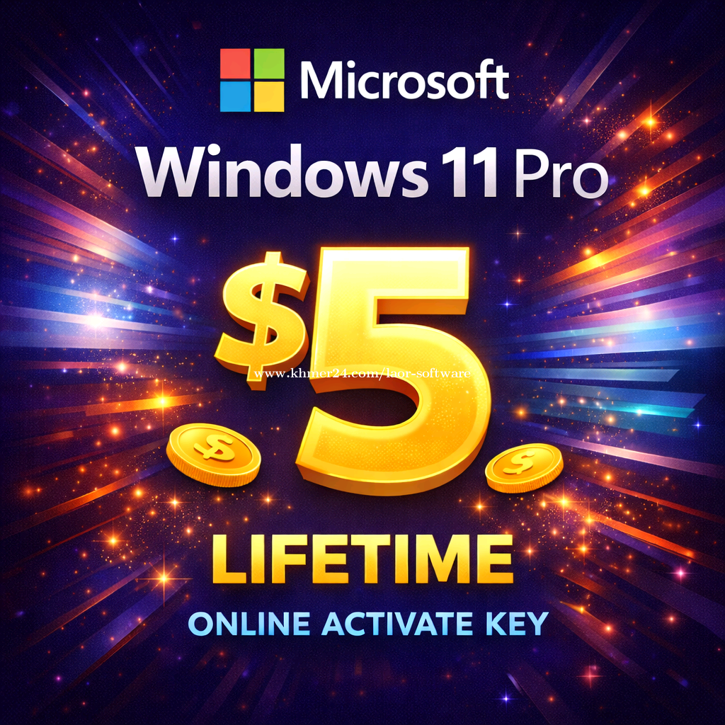 Windows & Office license Online activate price $5.00 in Tuek Thla ...
