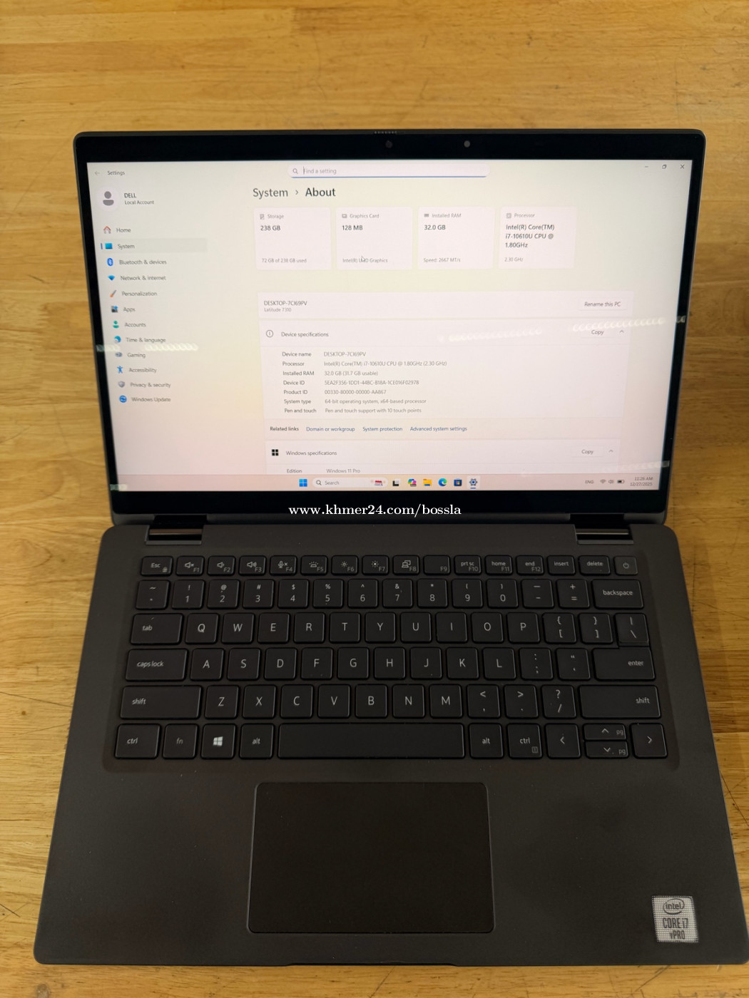 DELL Latitude 7310 price $380.00 in Tuek L'ak Bei, Tuol Kouk, Phnom ...