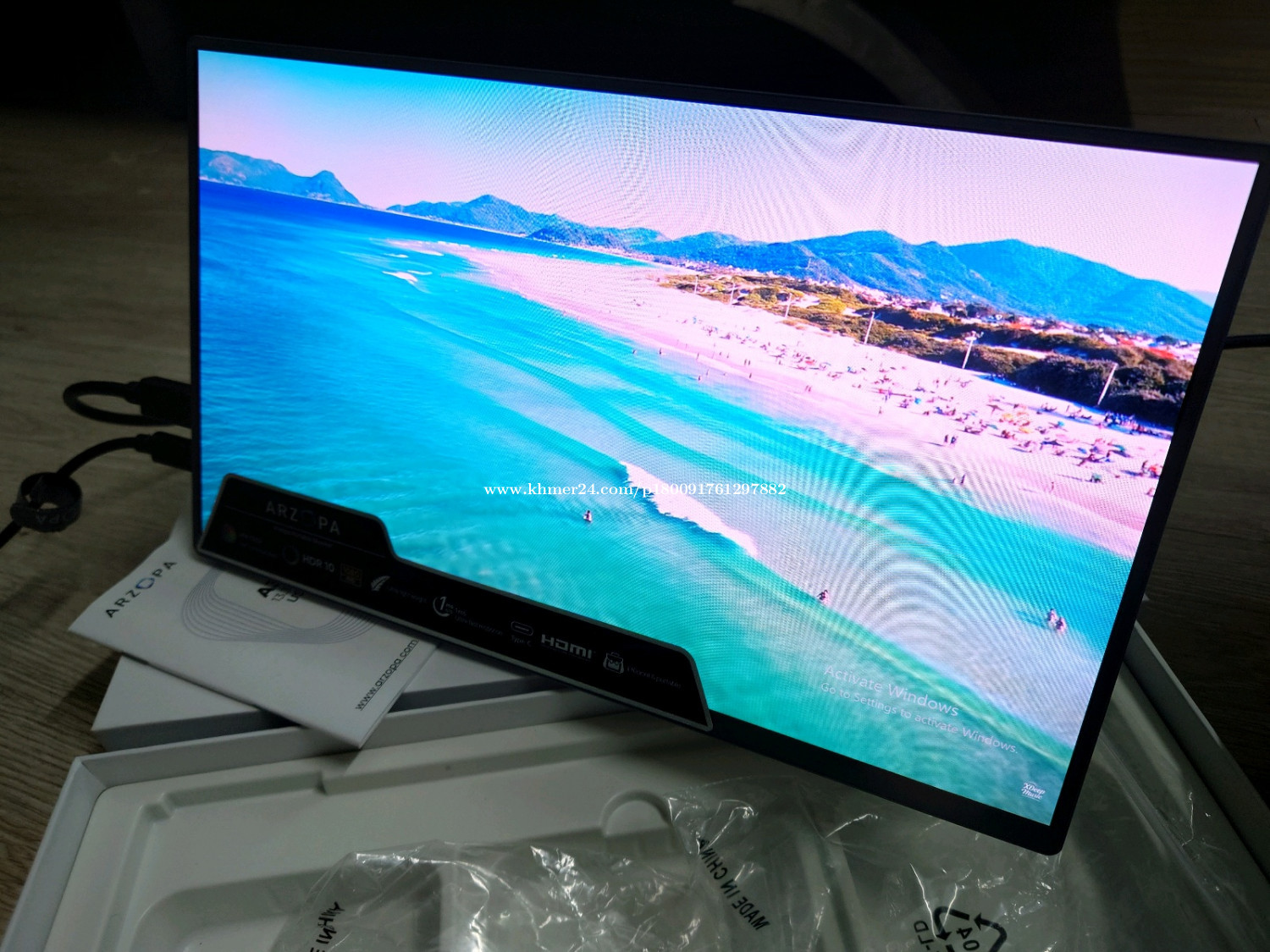 Portable monitor Arzopa A3C pro OLED price $110.00 in Veang Chas, Krong ...