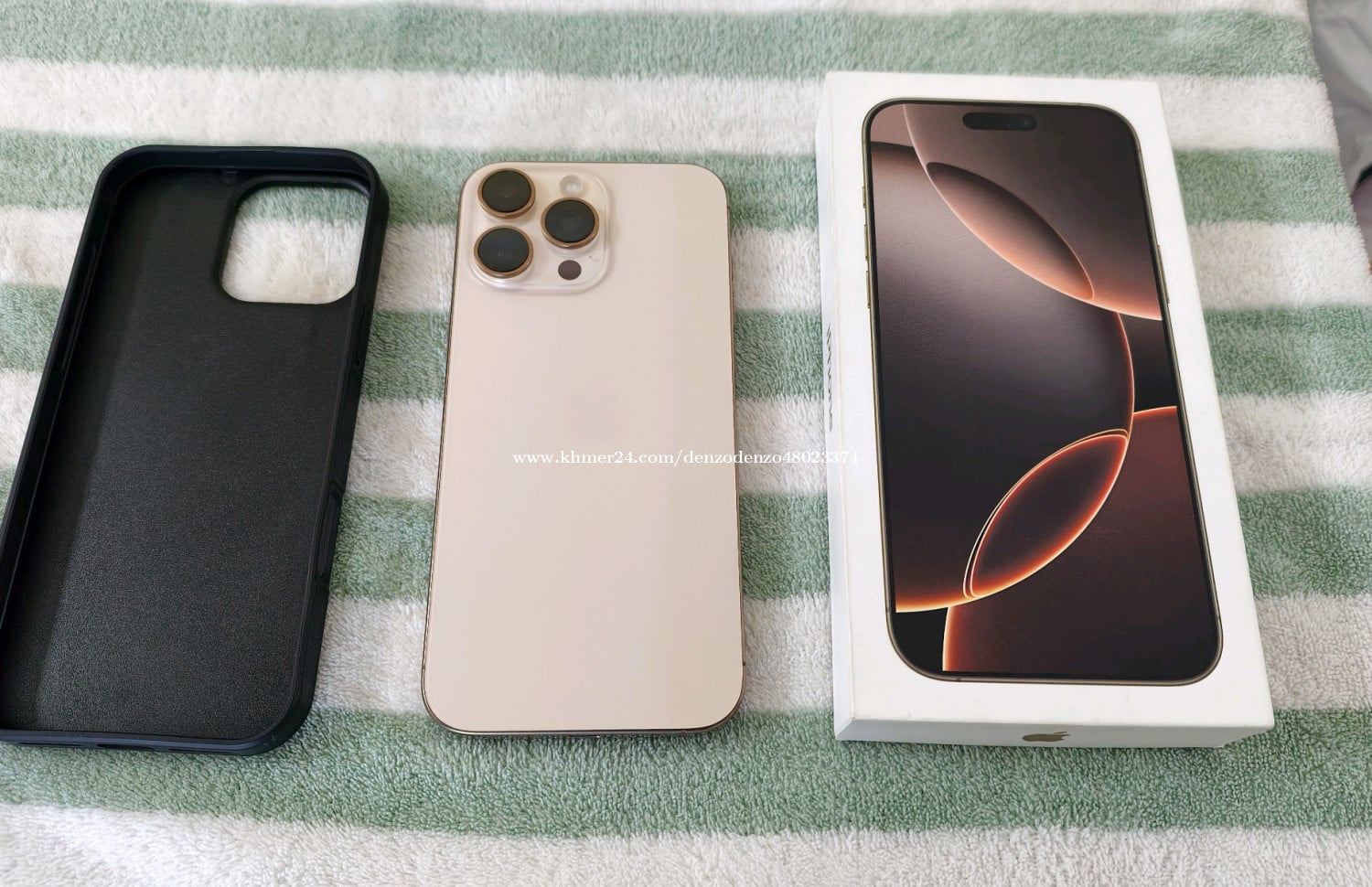 iPhone 16 Pro Max ZA 99% price $889.00 in Boeng Kak Muoy, Tuol Kouk ...