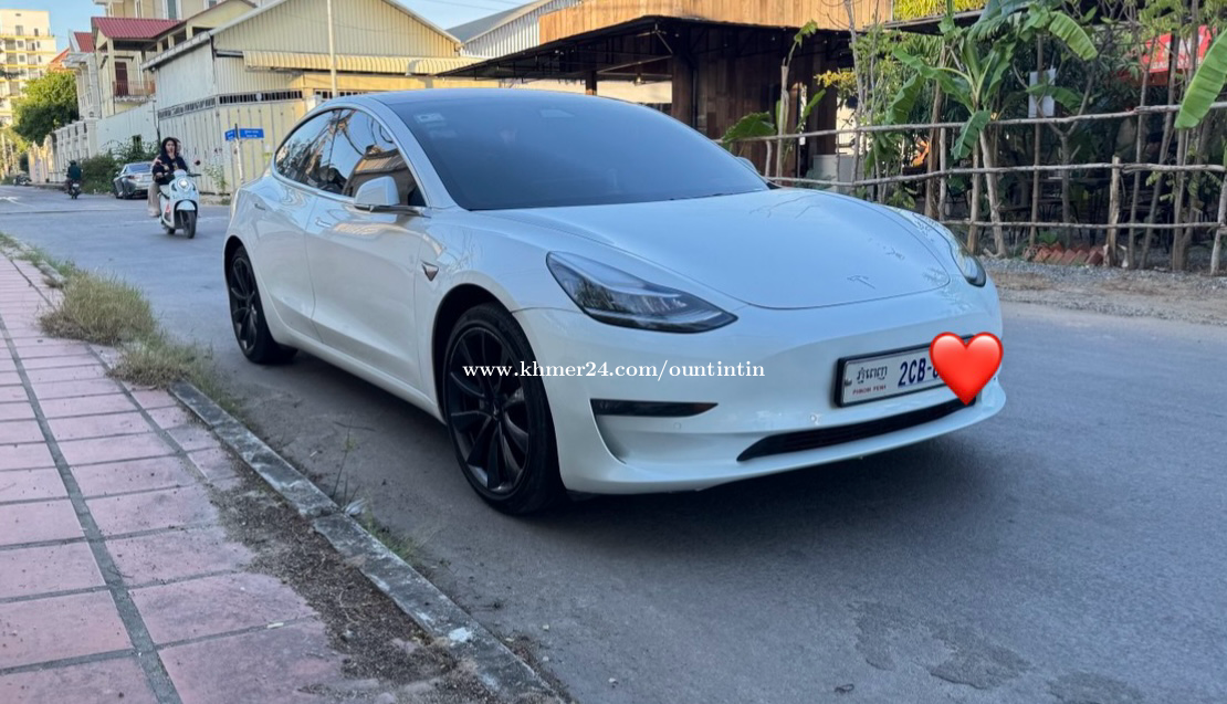 Tesla model 3 Long rang .Dual motor from USA price $28500.00 in Preaek ...