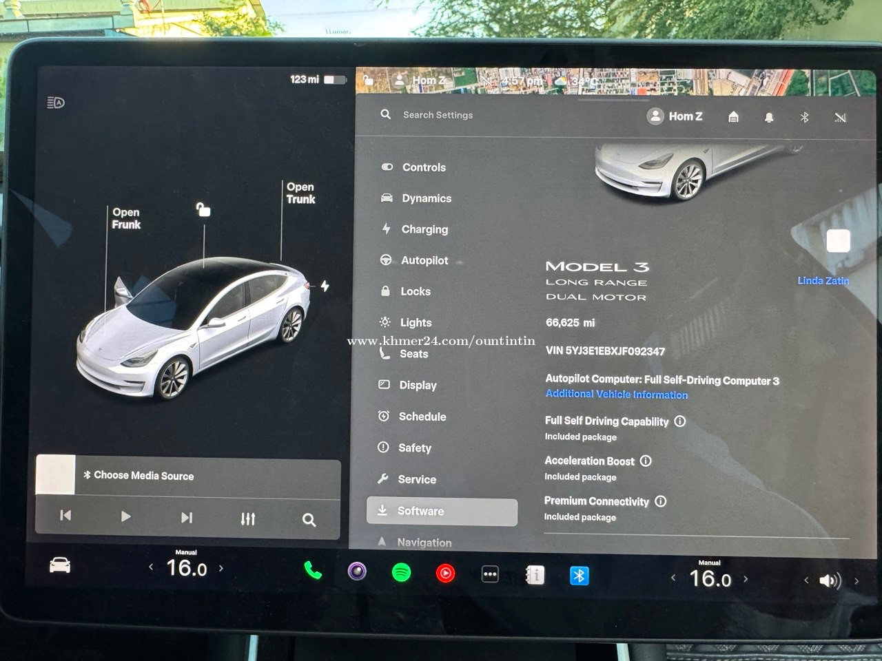 Tesla model 3 Long rang .Dual motor from USA price $28500.00 in Preaek ...