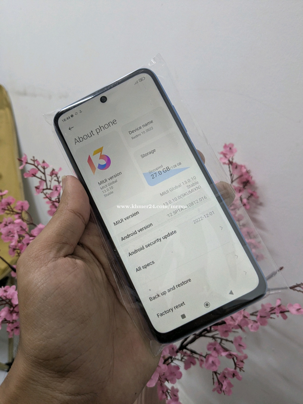 Redmi 10 price $48.00 in Tuek L'ak Pir, Tuol Kouk, Phnom Penh, Cambodia ...