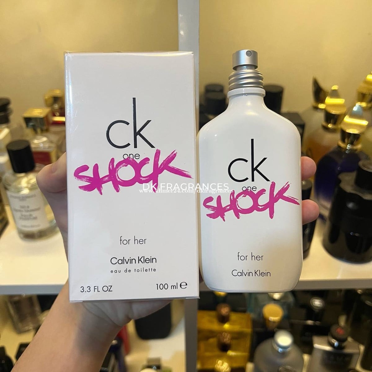 Calvin klein CK one shock Women 100ml full box | Original perfume price ...