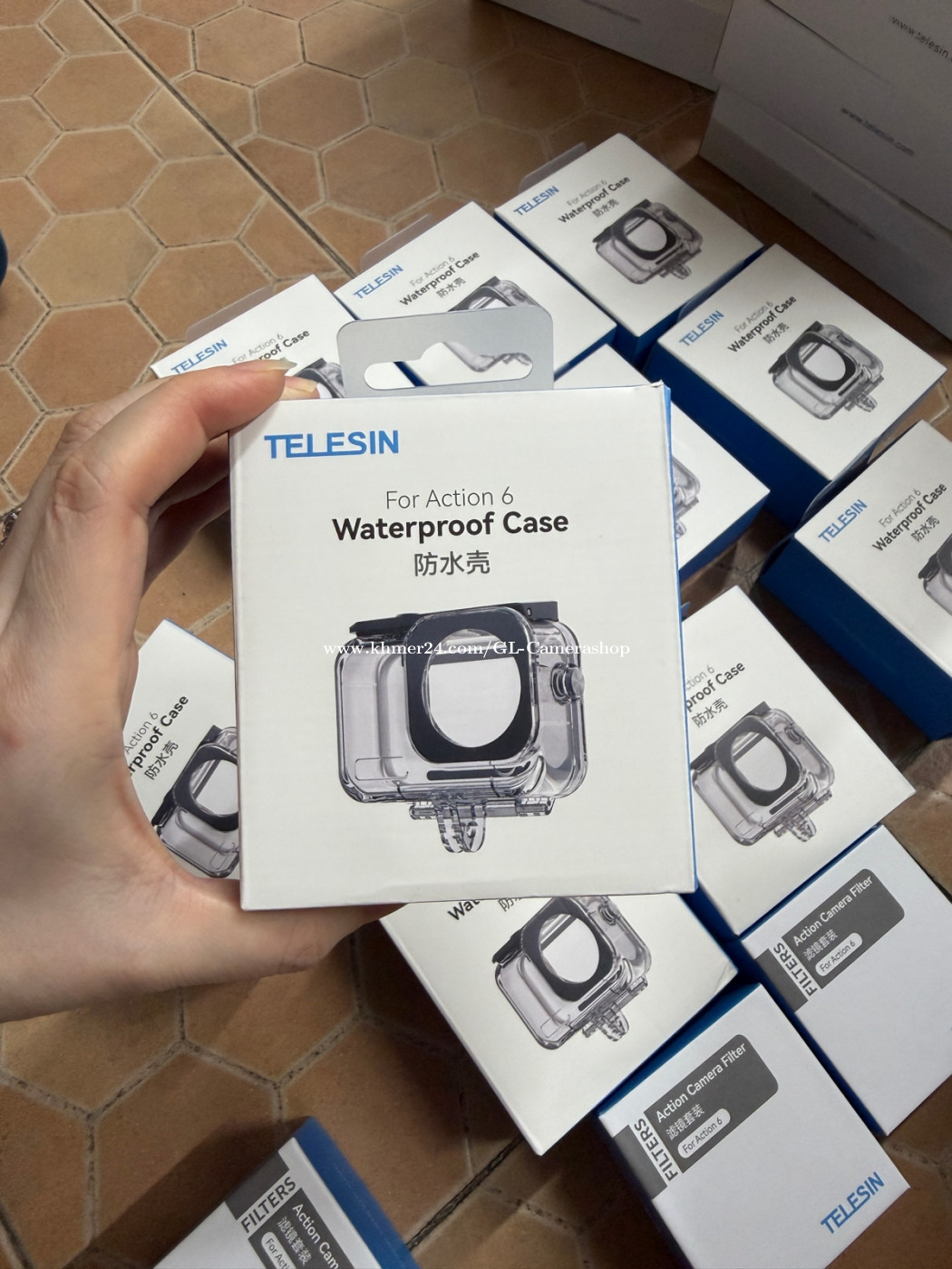 Case waterproof for DJI action 6 price $18.00 in Tuol Svay Prey Pir ...