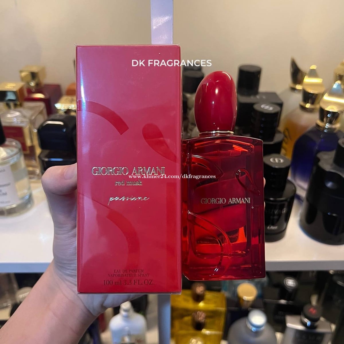 Giorgio armani Si passione red musk 100ml full box Women | Original ...