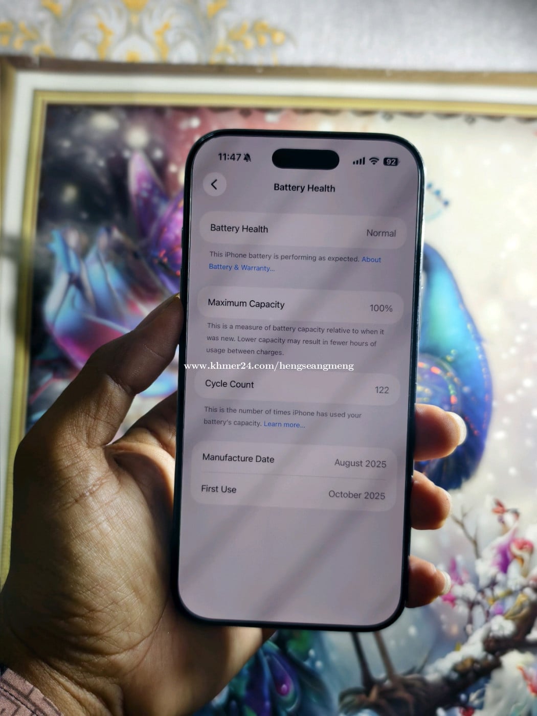 IPHONE AIR LL 256G 99% SKY BLUE 🔋💯 price $820.00 in Mittakpheap ...