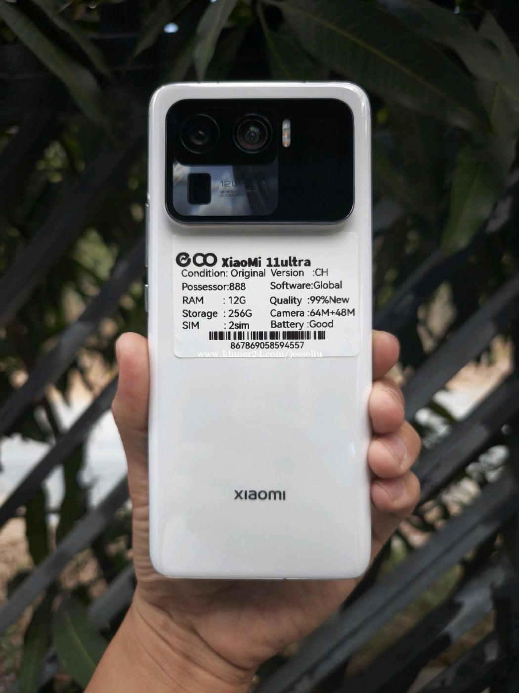 Xiaomi 11ultra 12+256G Global price $258.00 in Tuek Thla, Saensokh ...