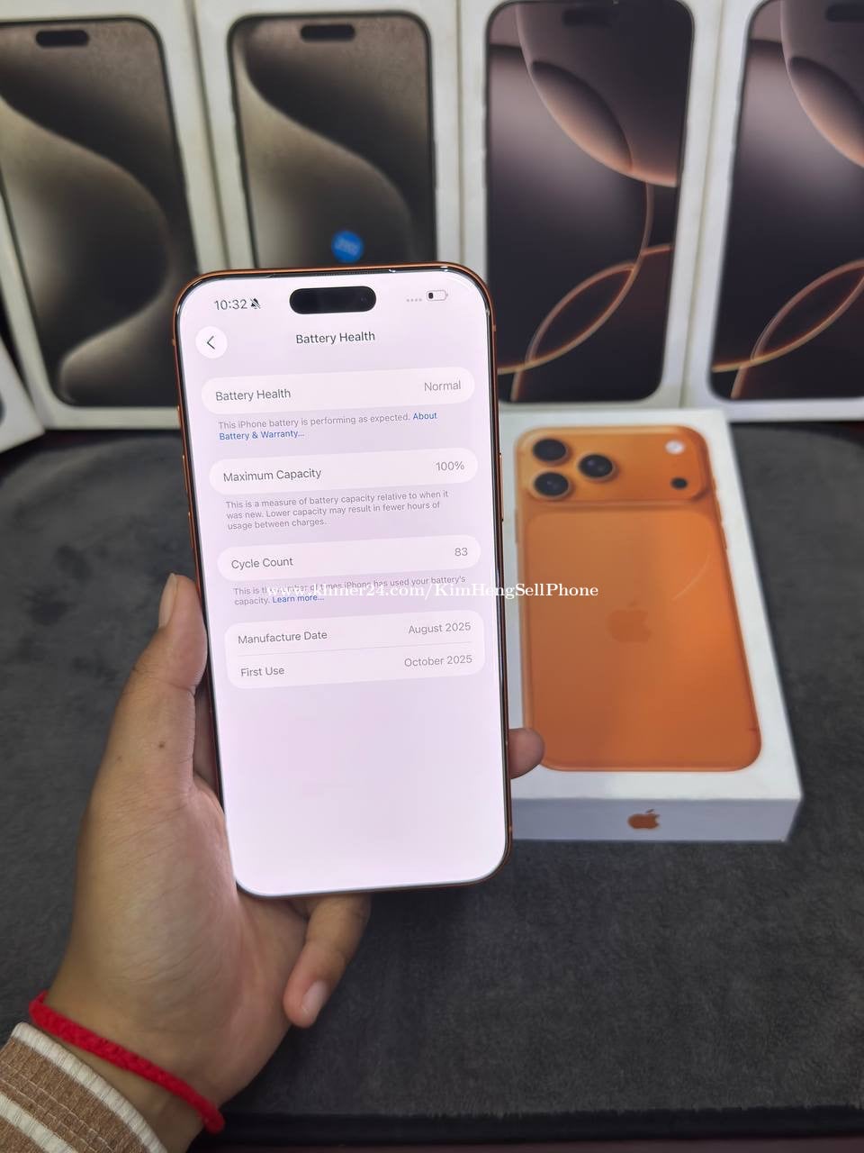 iPhone 17 Pro Max ZA price $1210.00 in Phsar Daeum Kor, Tuol Kouk ...