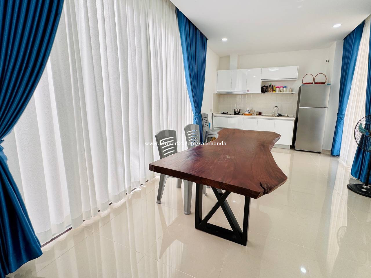 Link house for rent at Borey Orkide Chroychangva 6A price $480.00 in ...