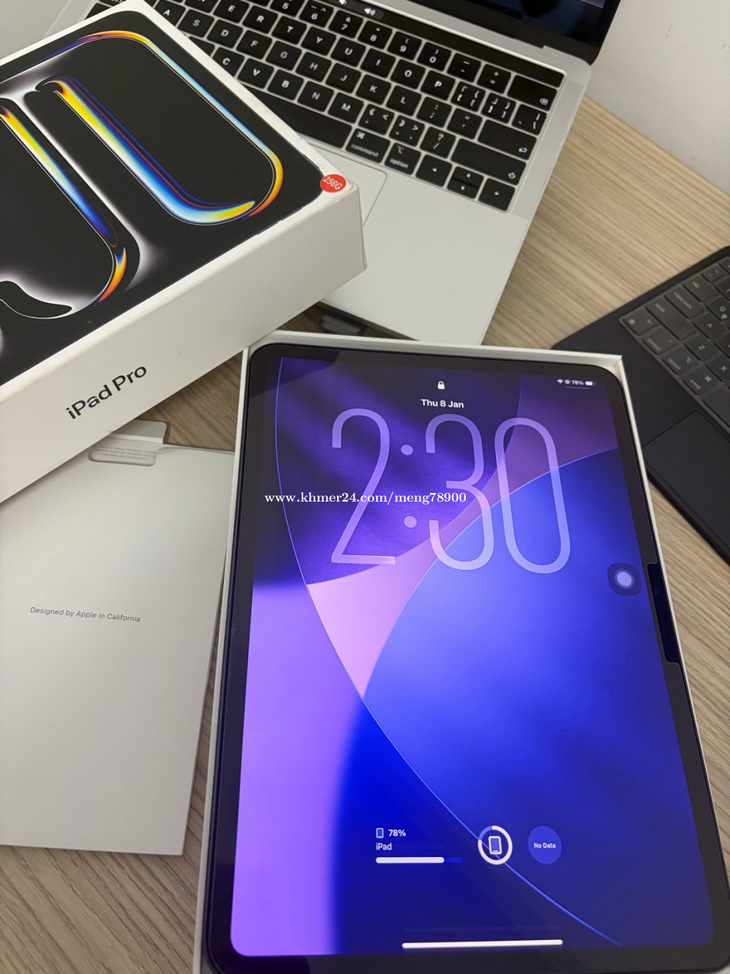 Ipad Pro M4 11inch 256GB 99% 790$ price $790.00 in Chrouy Changva ...