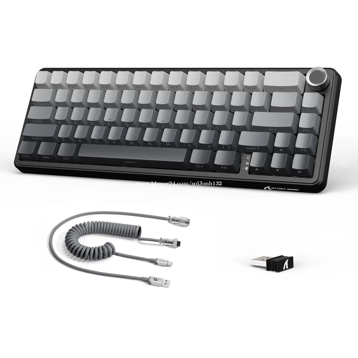 ATTACK SHARK KEYBOARD AND MOUSE SET (99)% price $45.00 in Phsar Depou ...