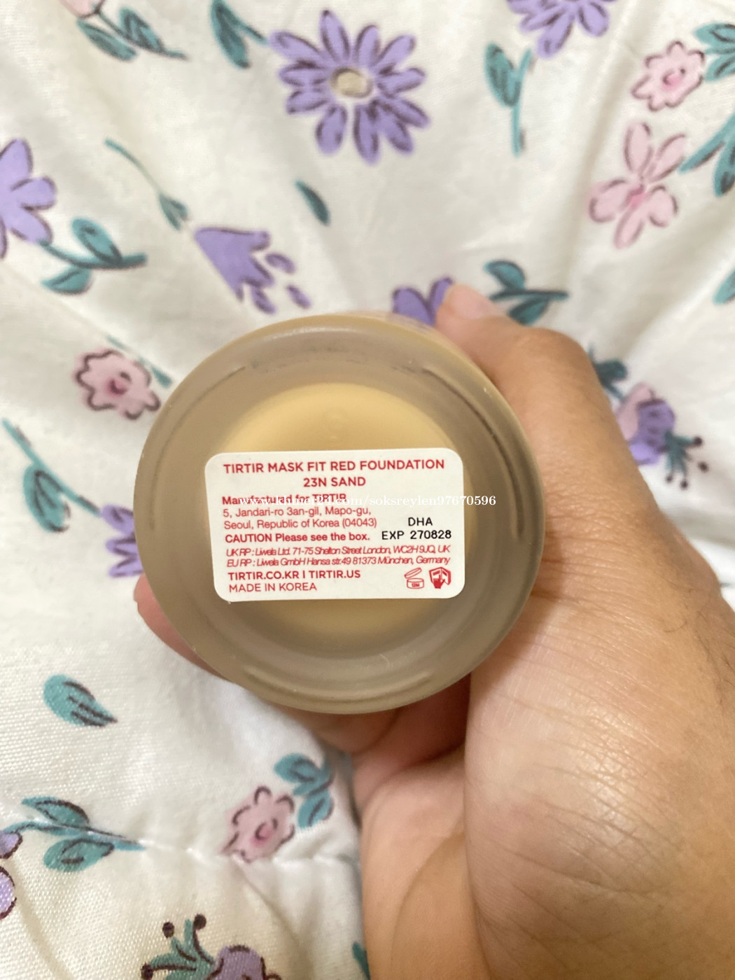 Tirtir foundation shade 23N sand price $11.00 in Boeng Keng Kang Muoy ...