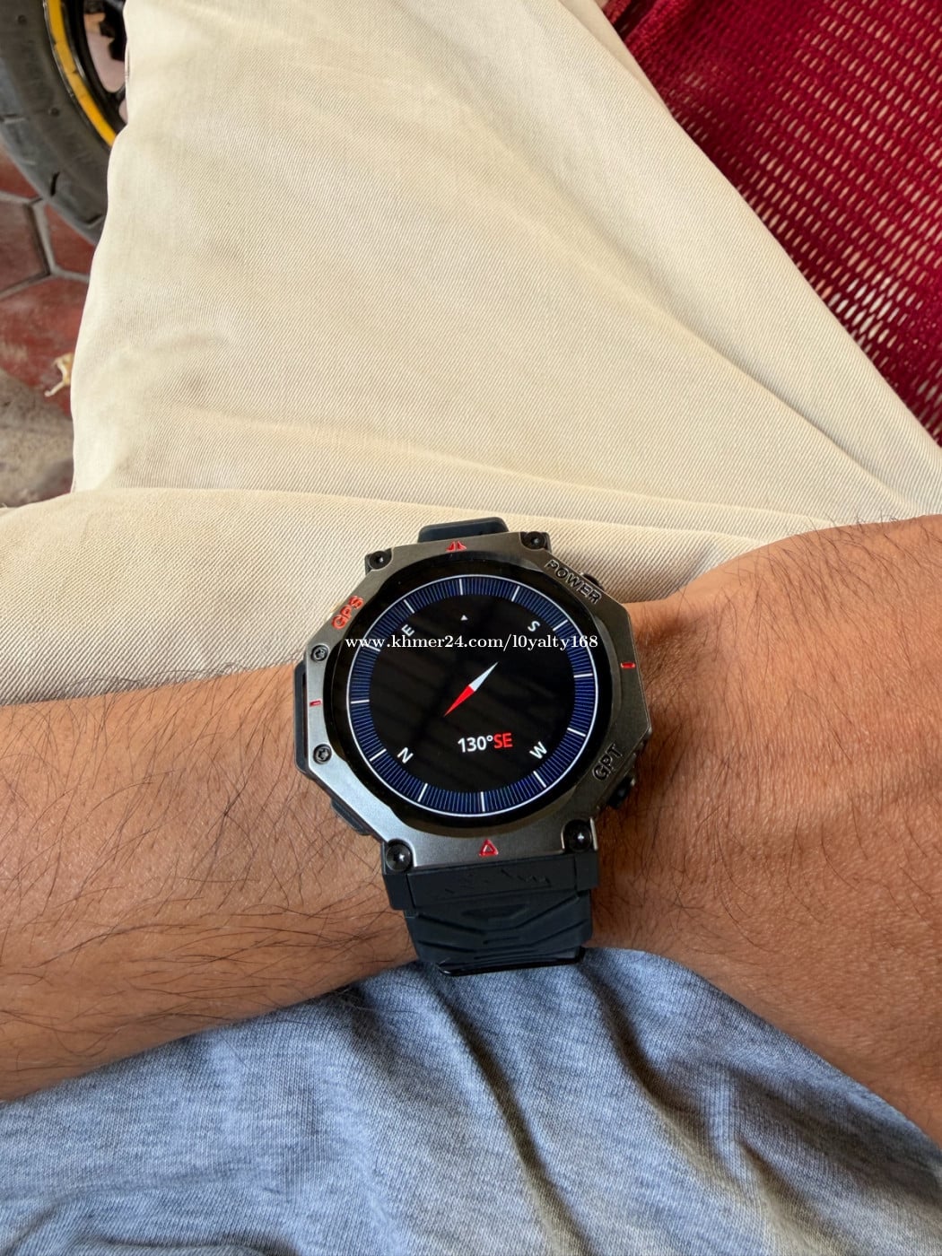 New T-Rex 3 Ultra GPS Smart Watch Men 3ATM IP68 Waterproof Built-in ...