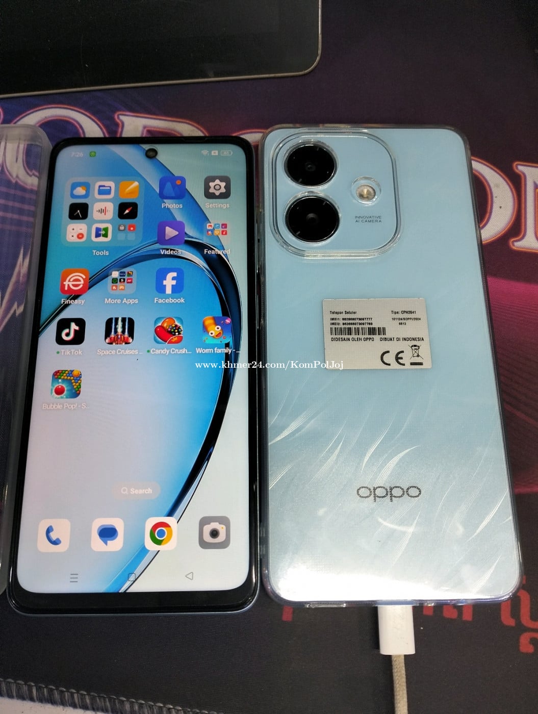 OPPO A3X 80$ price $80.00 in Sangkat Pir, Krong Preah Sihanouk, Preah ...