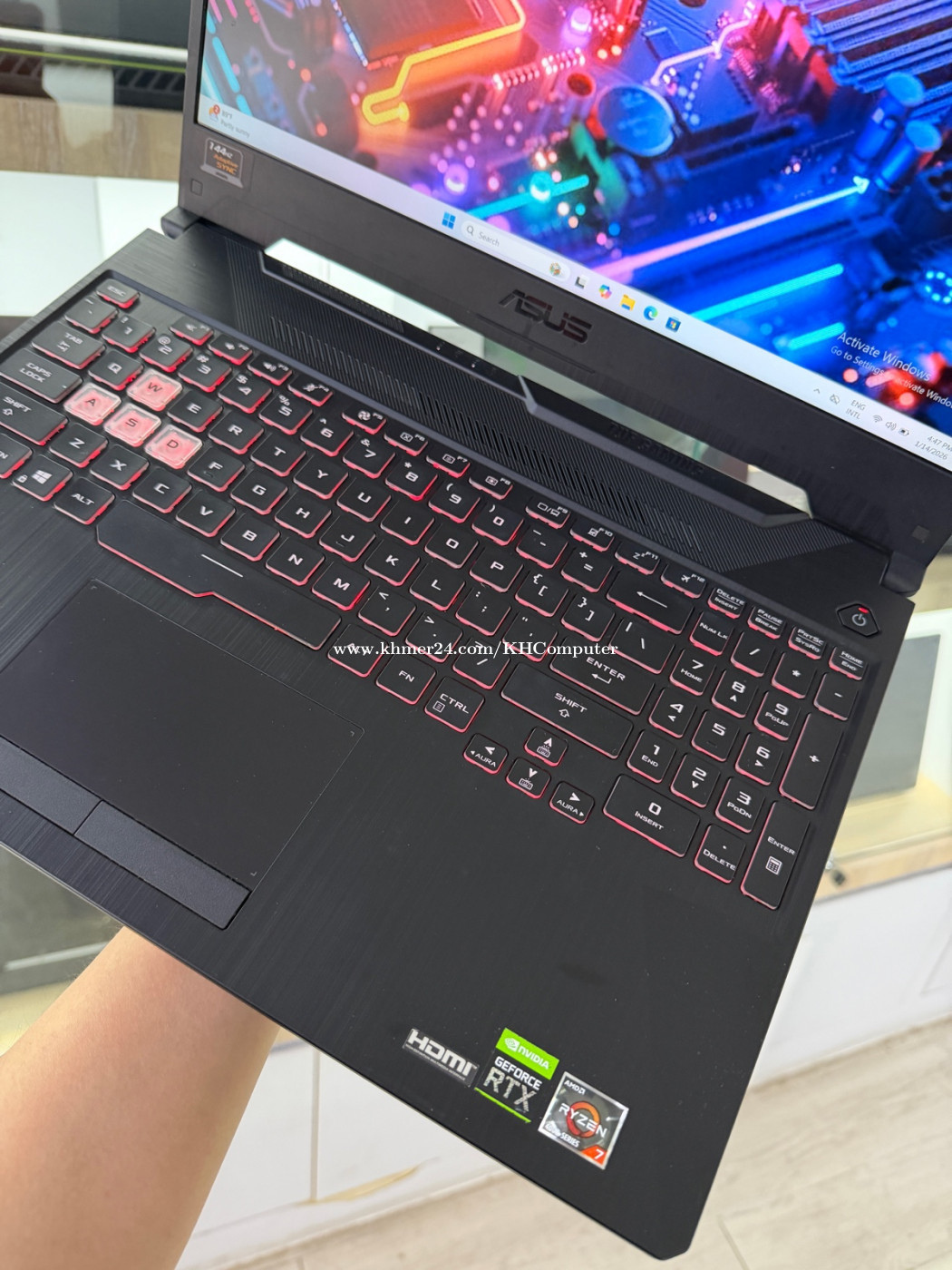 ASUS TUF FA506/Ryzen7-4800H/16GB/M.2 512GB/RTX2060 (6G)/15.6”(144hz ...