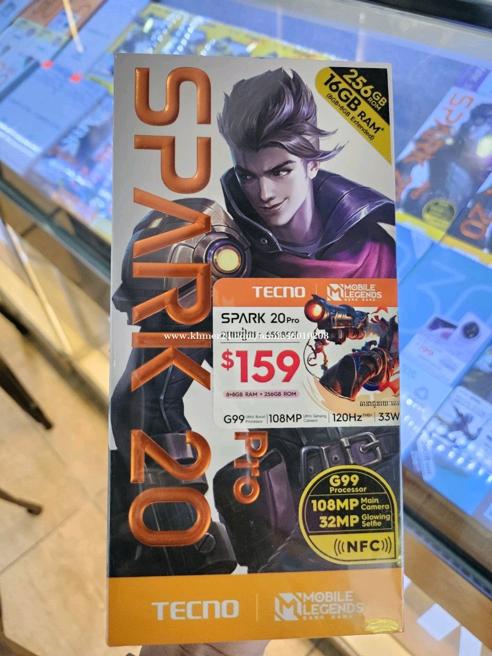 Tecno spark 20pro price $119 in Phsar Depou Muoy, Tuol Kouk, Phnom Penh ...