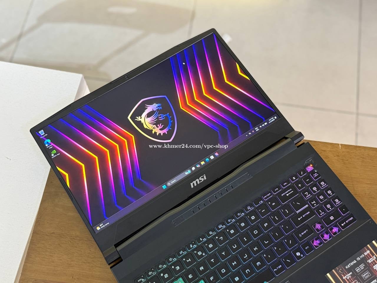 MSI Katana 15HX B14WFK ( 99% )CPU Core i7-14th, RAM 16GB, SSD 1TB, VGA ...
