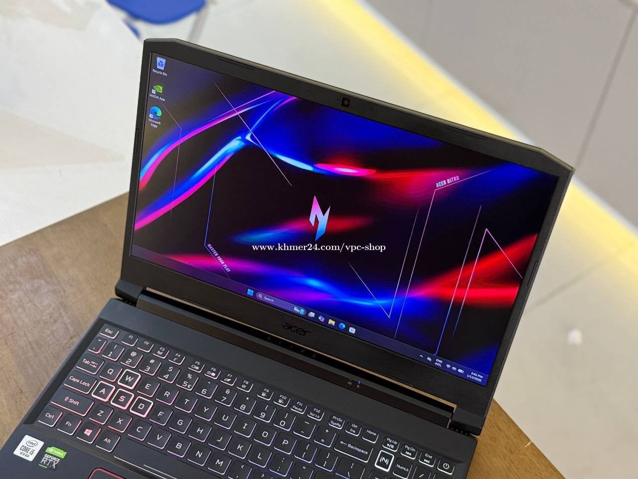 Acer Nitro AN515-55 ( Grade A )CPU Core i5-10th, RAM 16GB, SSD 512GB ...