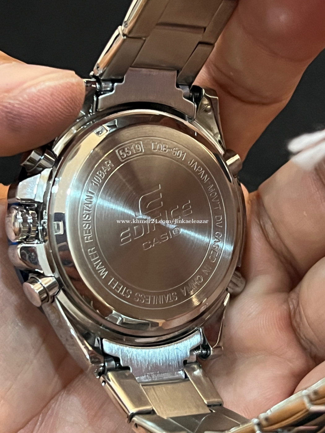 Casio Edifice Blue price $40.00 in Kantaok, Kamboul, Phnom Penh ...