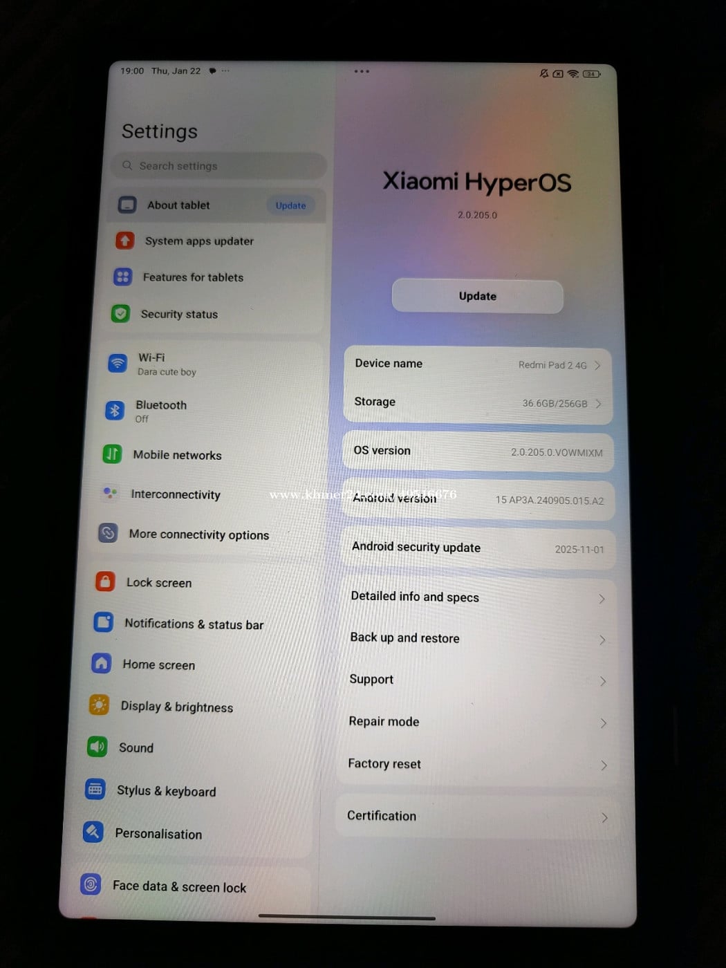 Redmi Pad 2 4G can use SIM card, ទិញថ្មីទឹមប្រើបាន ១ខែ price $175.00 in ...