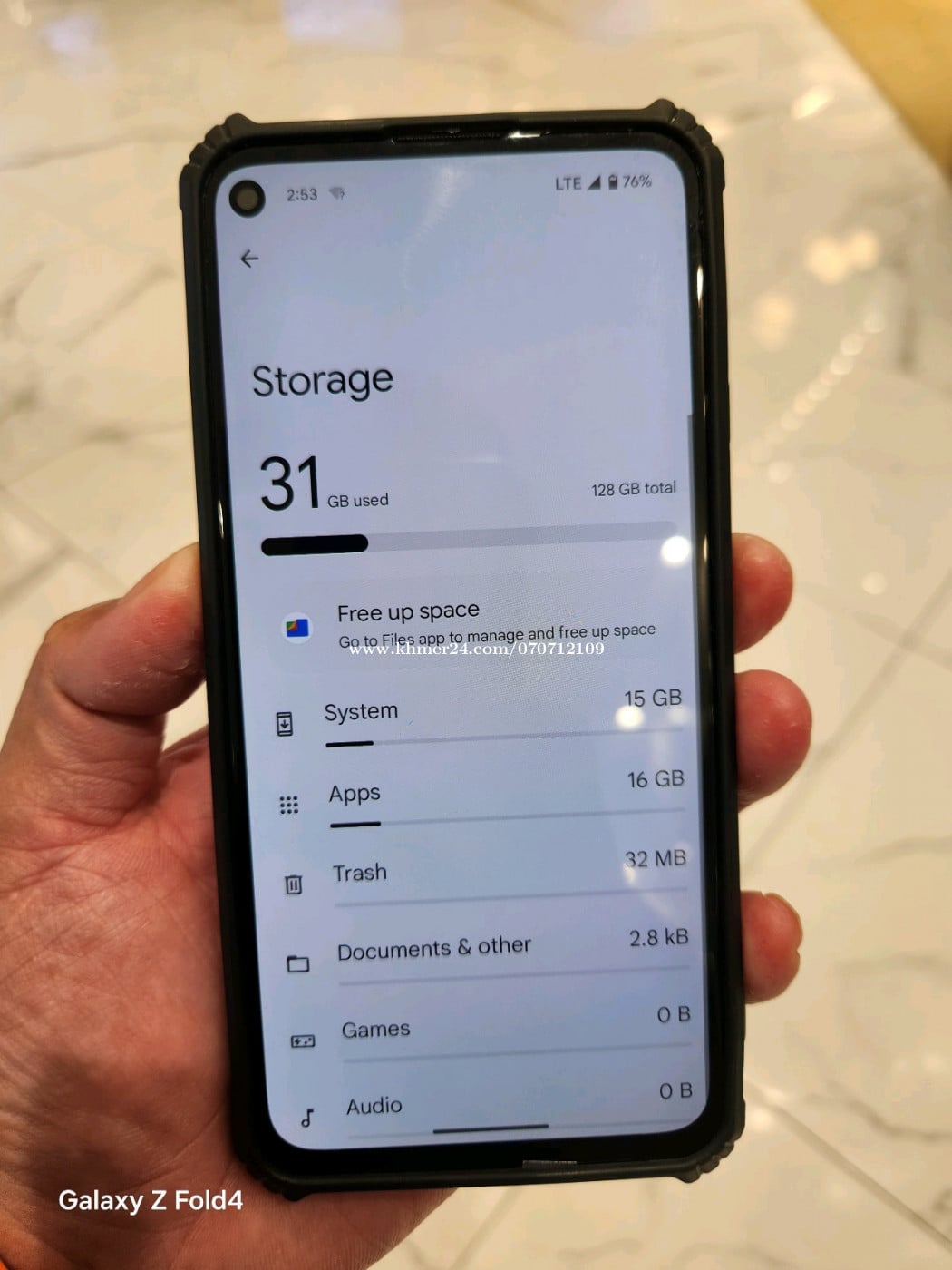 Pixel 4A 5G 128G Sim and support E-Sim 98% price $85.00 in Phsar Kandal ...