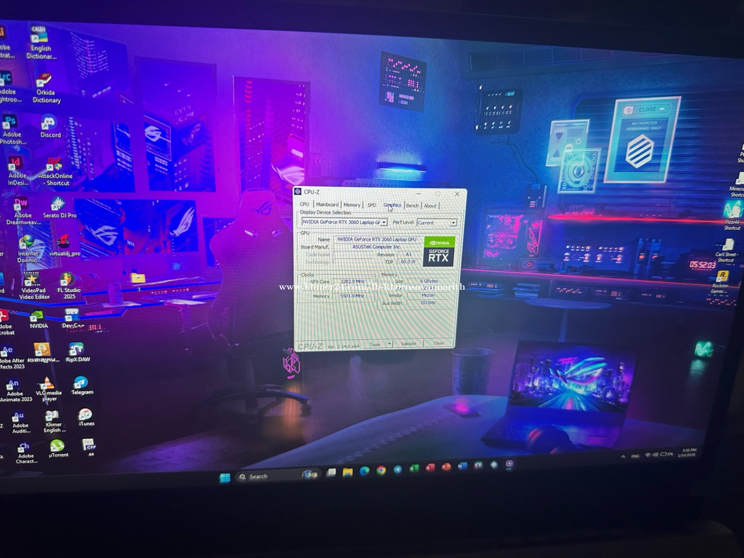 asus rog zephyrus g14 price $650.00 in Voat Phnum, Doun Penh, Phnom ...