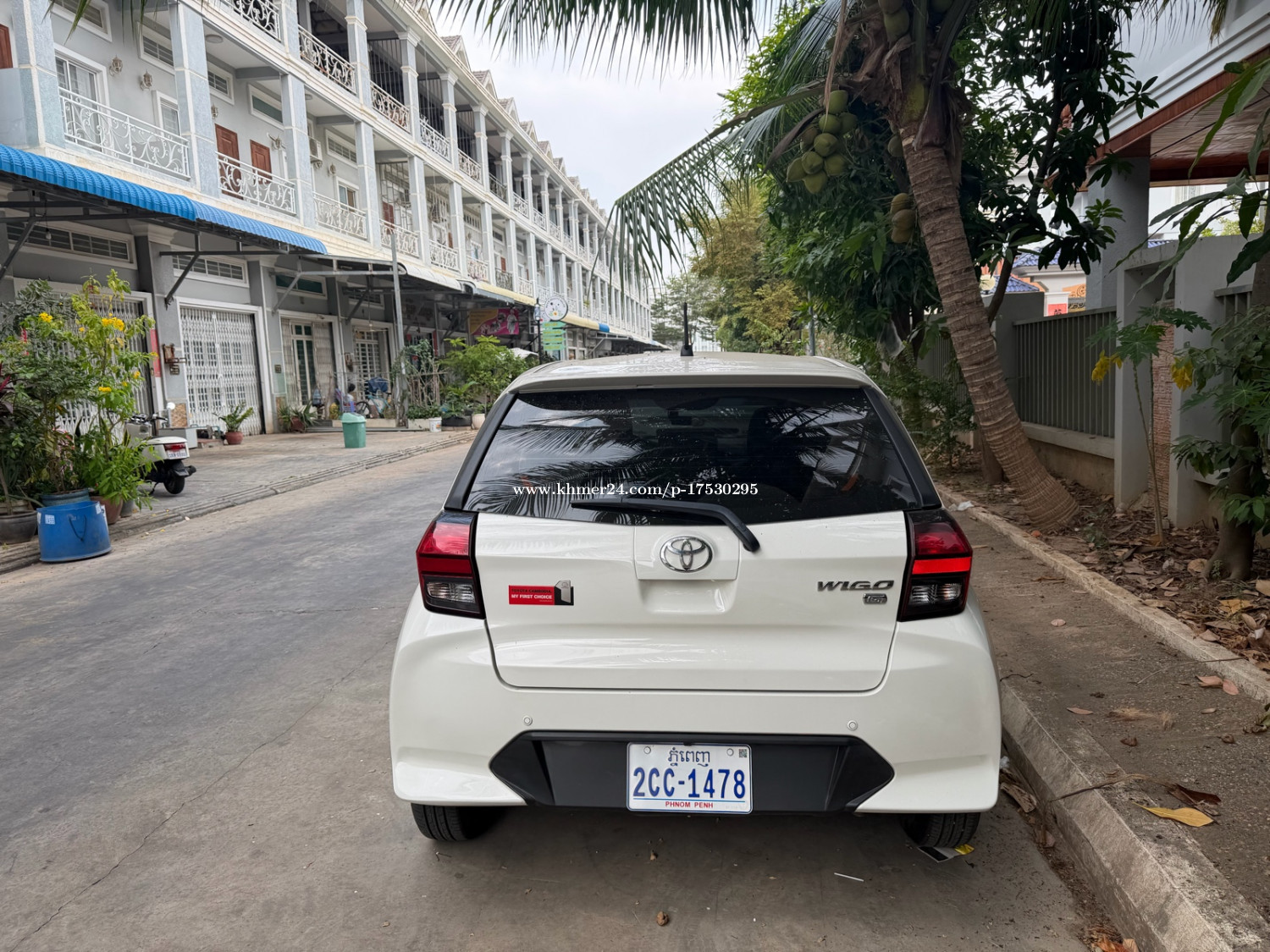 Toyota Wigo 2025, family car price $16500.00 in Chrang Chamreh Muoy ...