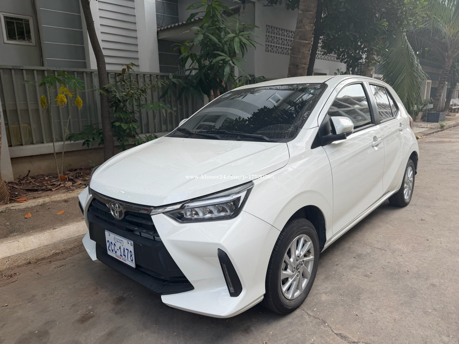 Toyota Wigo 2025, family car price $16500.00 in Chrang Chamreh Muoy ...