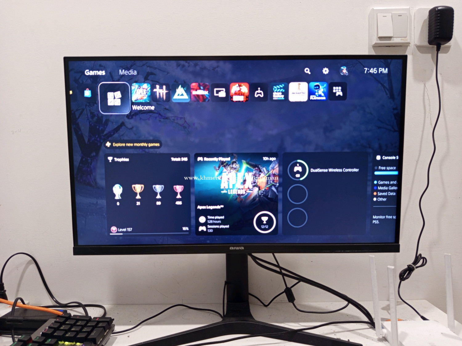 AIWA 27 INCH IPS PANEL QHD 165 HZ GAMING MONITOR/2.5 YEARS WARRANTY ...